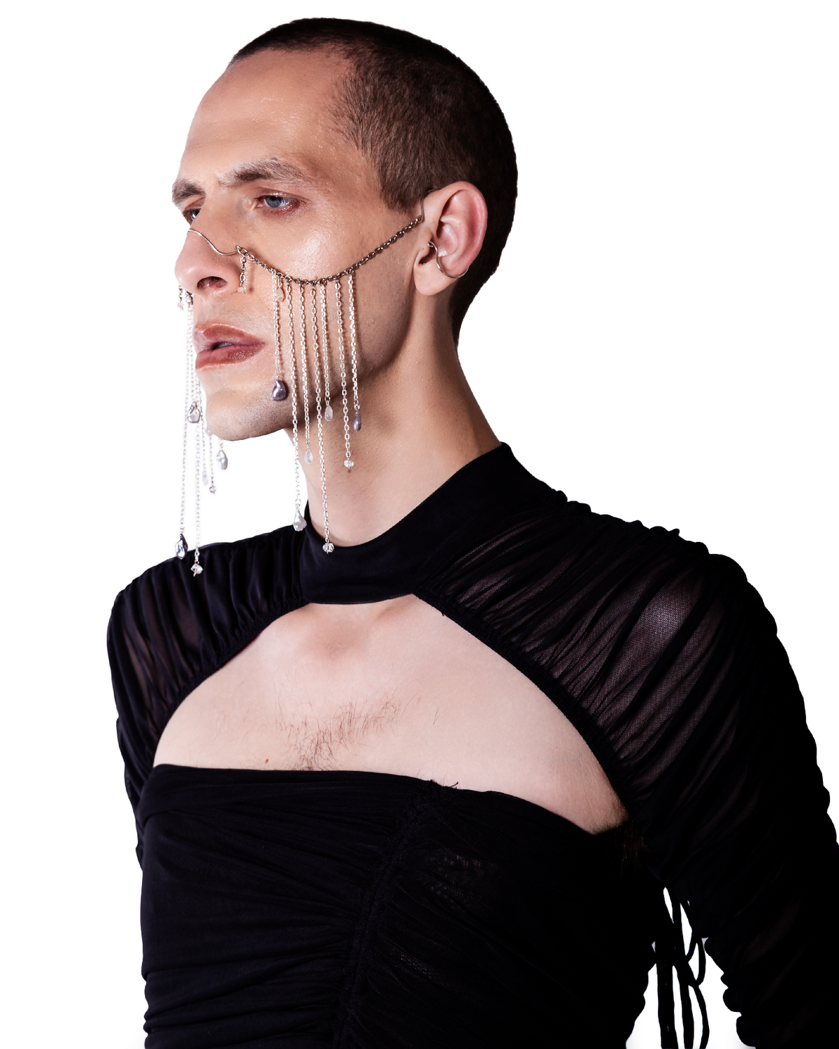 SILVER TEAR MASK | NOT JUST A LABEL