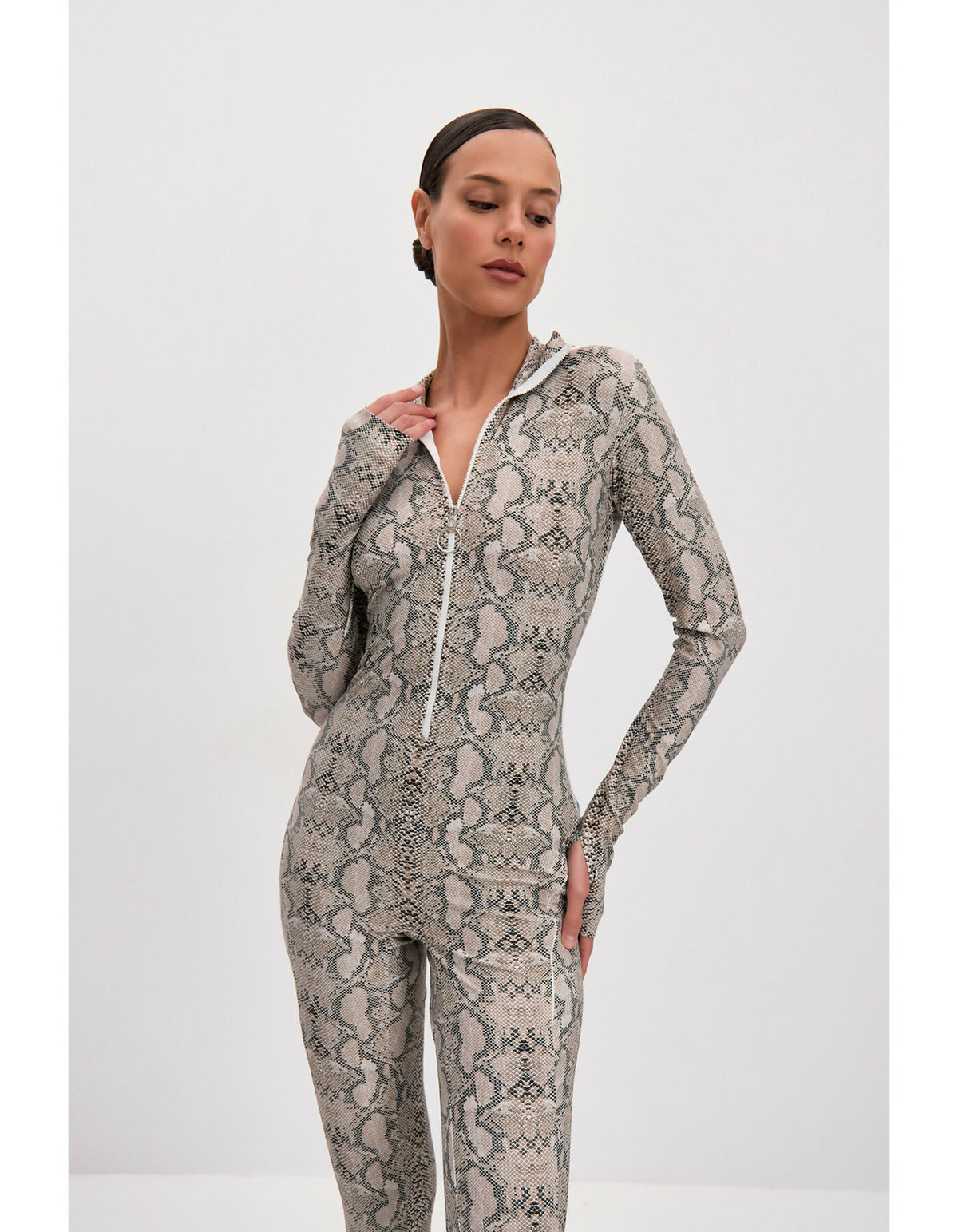 Python Turtleneck Zip Suit | NOT JUST A LABEL