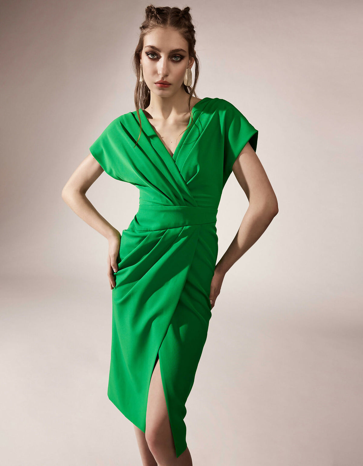 Selia Dress Fresh Green | NOT JUST A LABEL